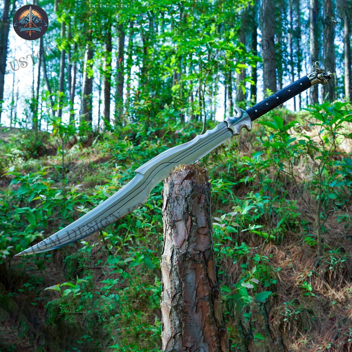 Authentic Hand-forged Viking Sword: Handicraft Viking Sword 24 Inch ...
