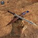 22 Viking Sword Full Tang Using Sword Nepali Kukri Blade Hand Forged ...