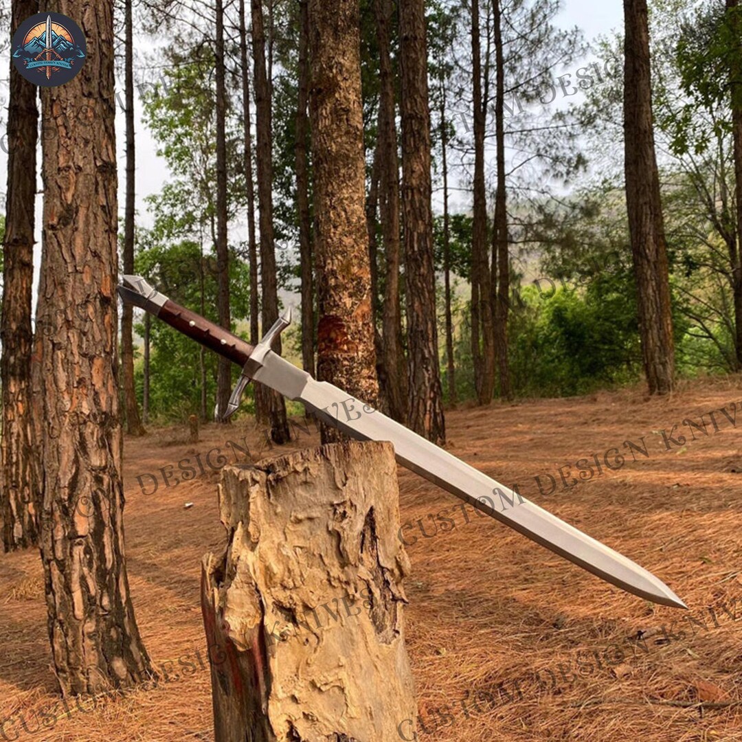 25 Viking Sword Full Tang Using Sword Nepali Kukri Sword Hand Forged ...