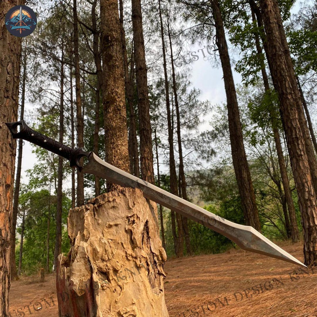 22 Viking Sword Full Tang Using Sword Nepali Kukri Blade Hand Forged ...