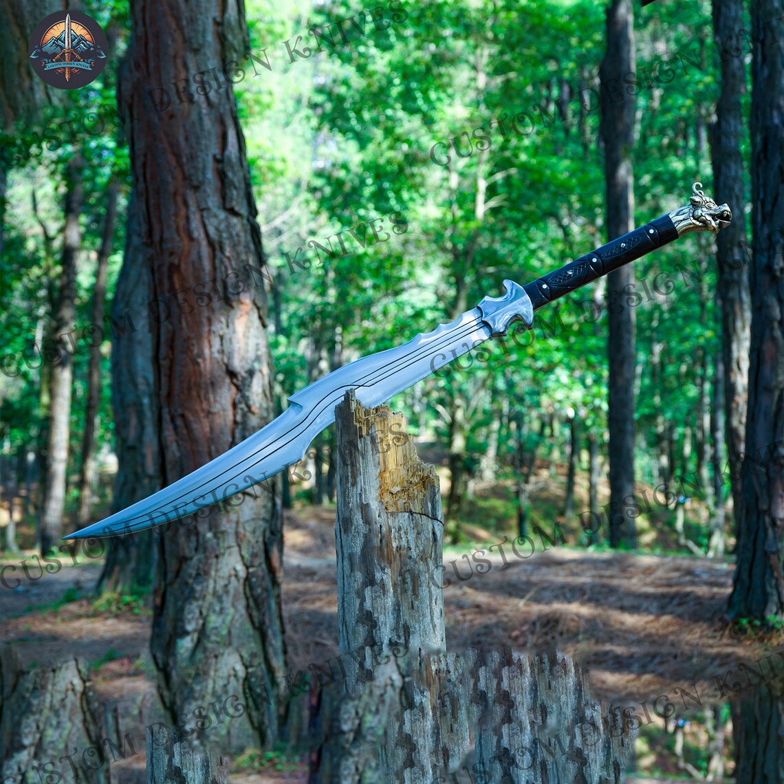 Authentic Hand-forged Viking Sword: Handicraft Viking Sword 24 Inch ...
