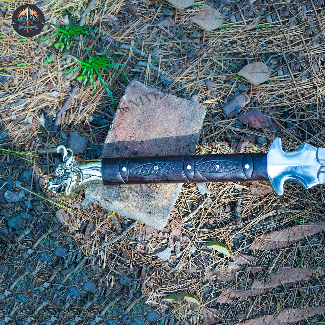 Authentic Hand-forged Viking Sword: Handicraft Viking Sword 24 Inch ...