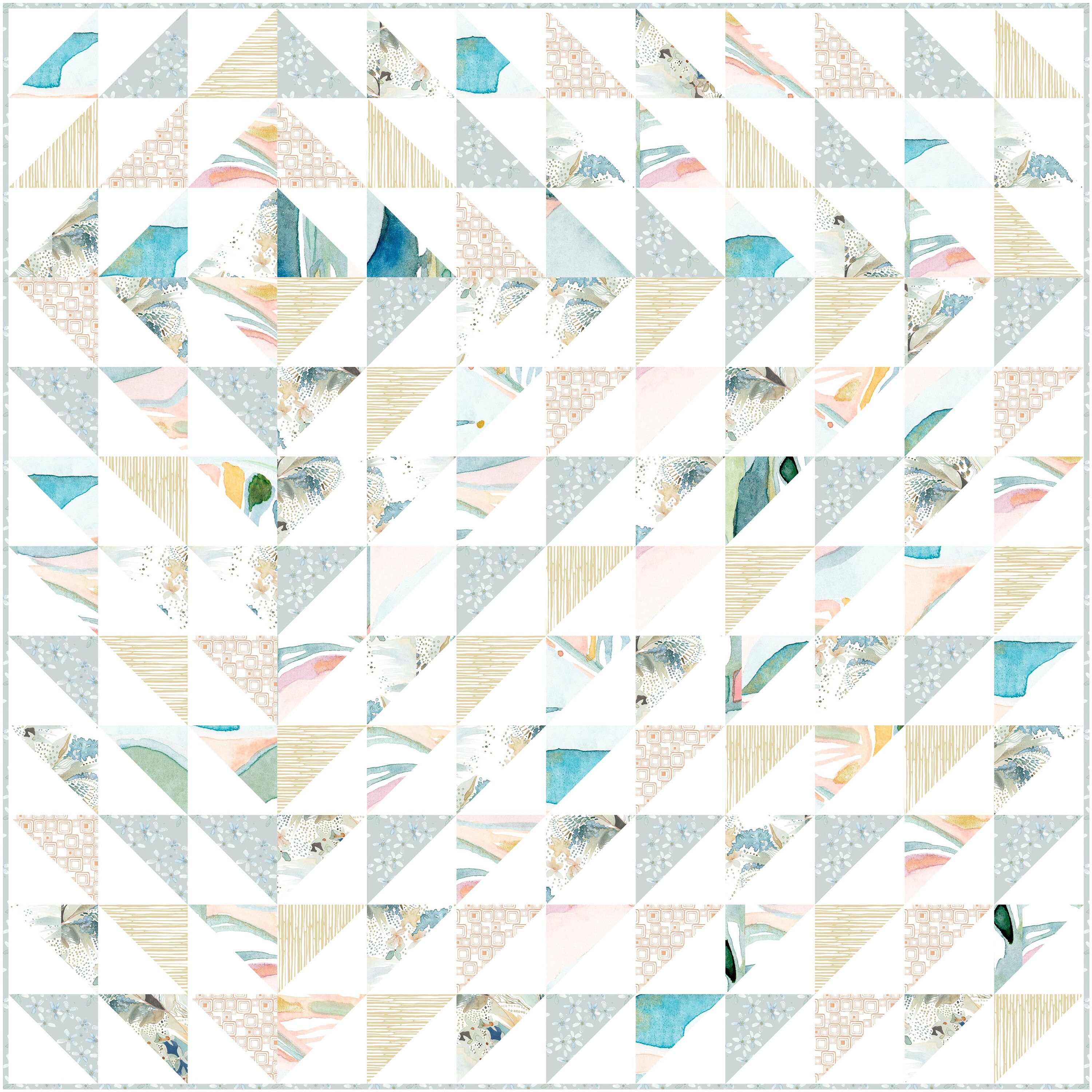 Ocean Ripples for NATURAL AFFINITY (downloadable Digital PDF) Quilt ...