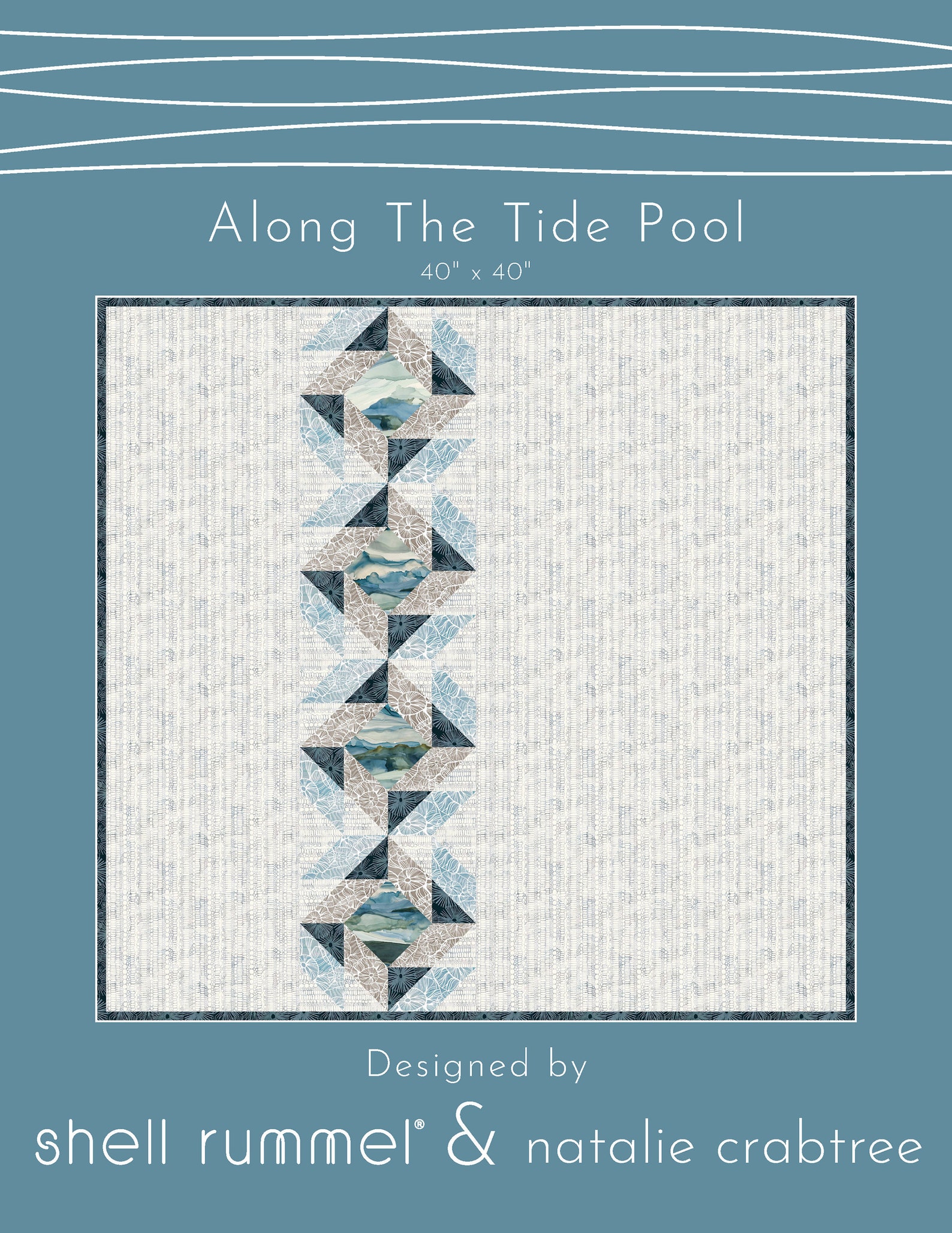 Along the Tide Pool ( Downloadable Digital PDF) Quilt Pattern Designed ...