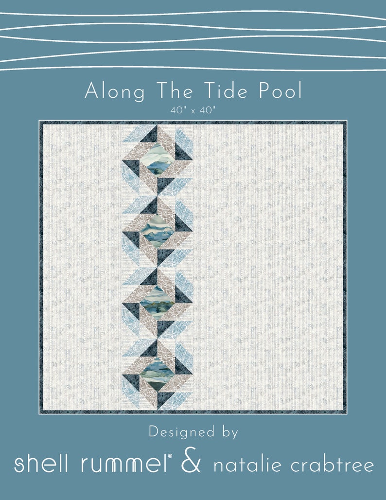 Along the Tide Pool ( Downloadable Digital PDF) Quilt Pattern Designed ...