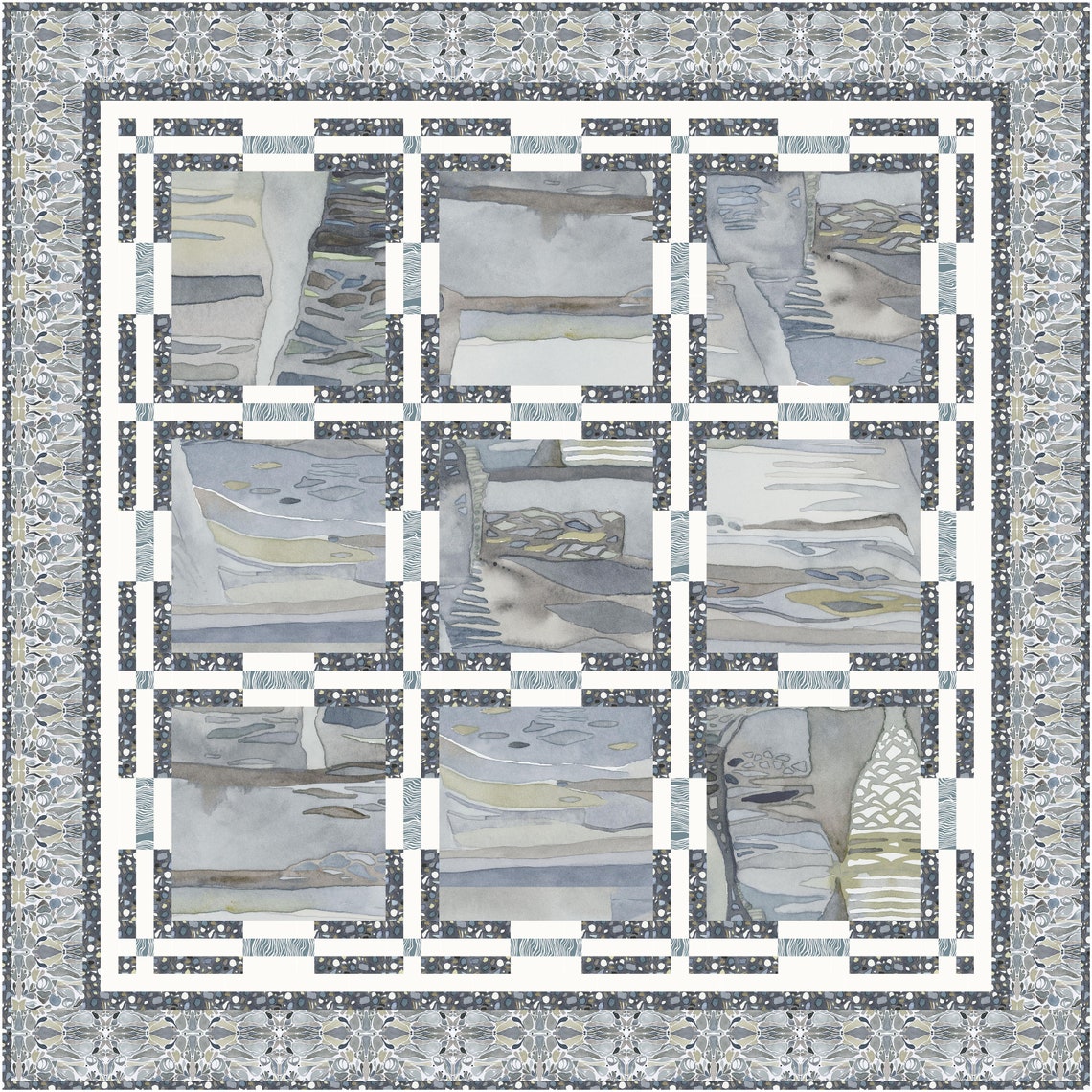 Beach Pebbles Recolorized for SEA SISTERS (downloadable Digital PDF ...