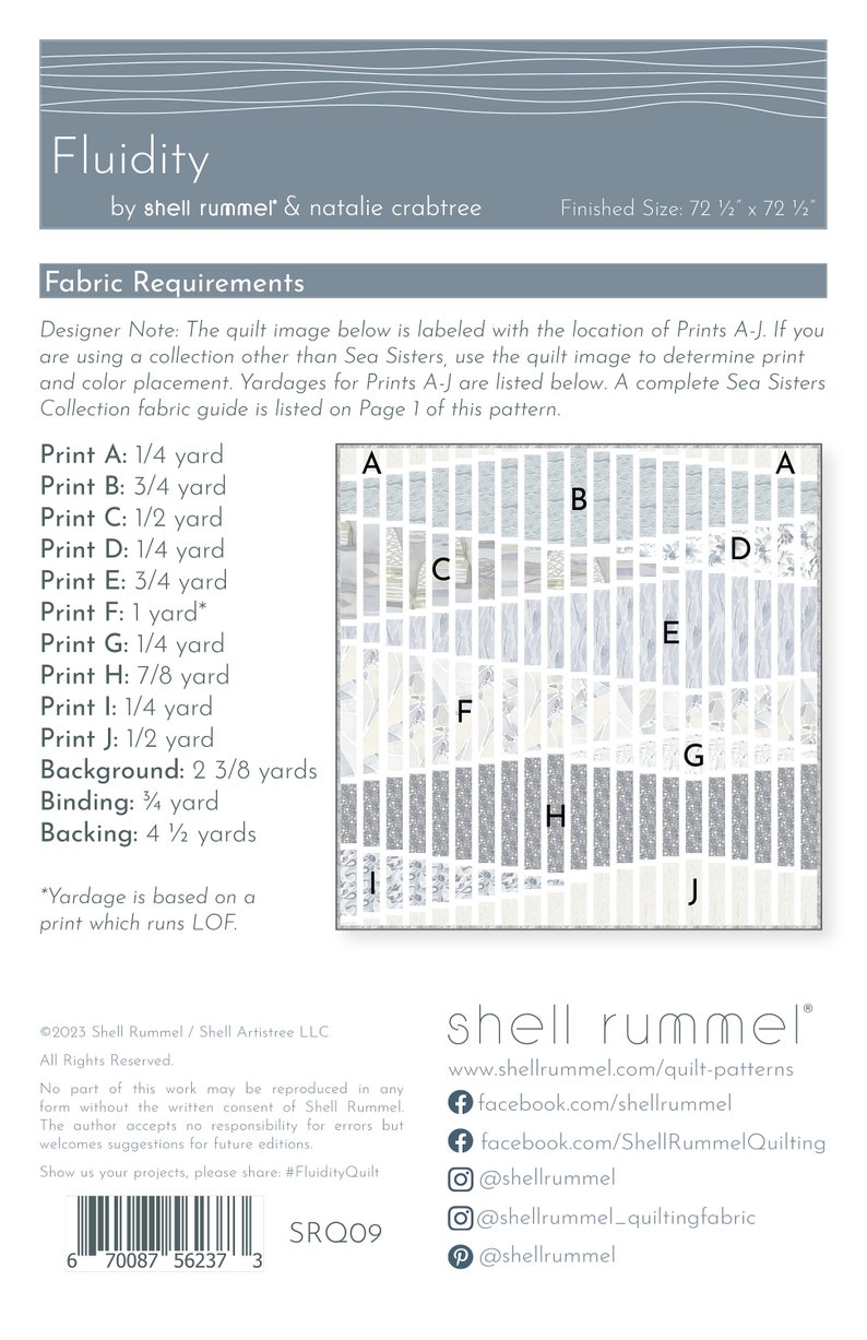 Fluidity... Brand New for SEA SISTERS (downloadable Digital PDF ...