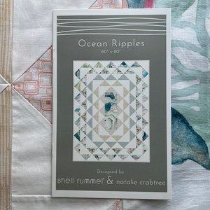 Ocean Ripples for NATURAL AFFINITY (downloadable Digital PDF) Quilt ...