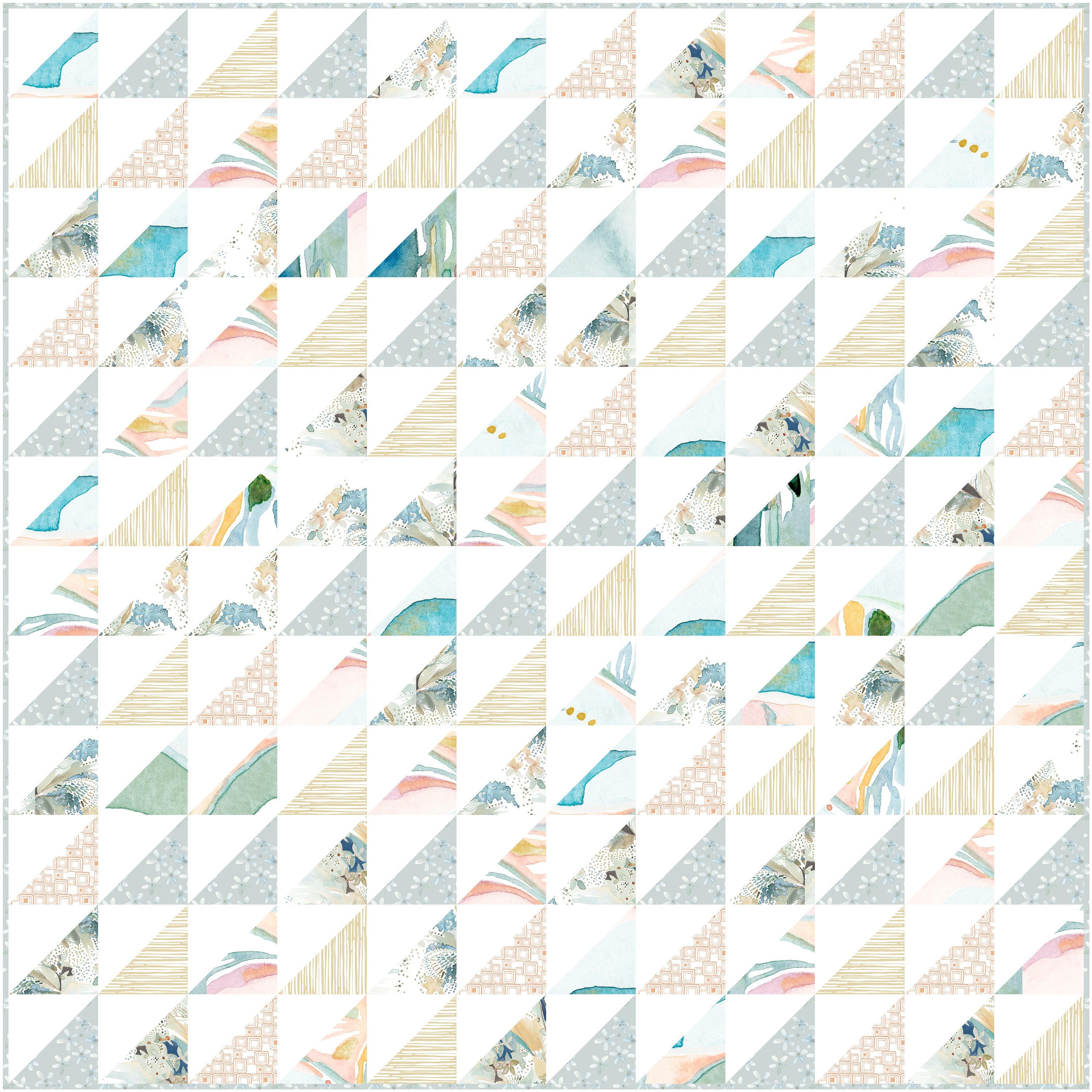 Ocean Ripples for NATURAL AFFINITY (downloadable Digital PDF) Quilt ...