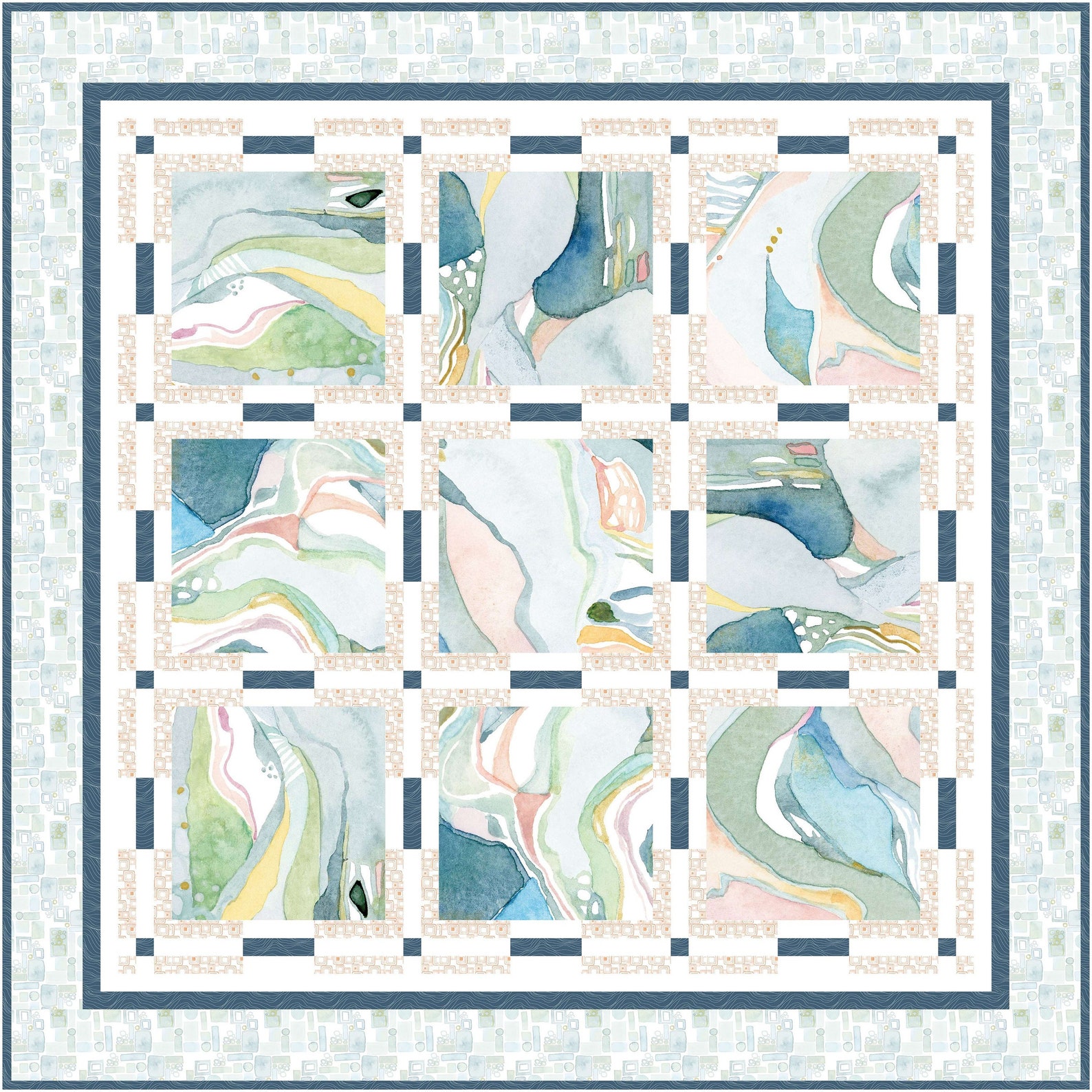 Beach Pebbles Recolorized for Natural Affinity (downloadable Digital ...