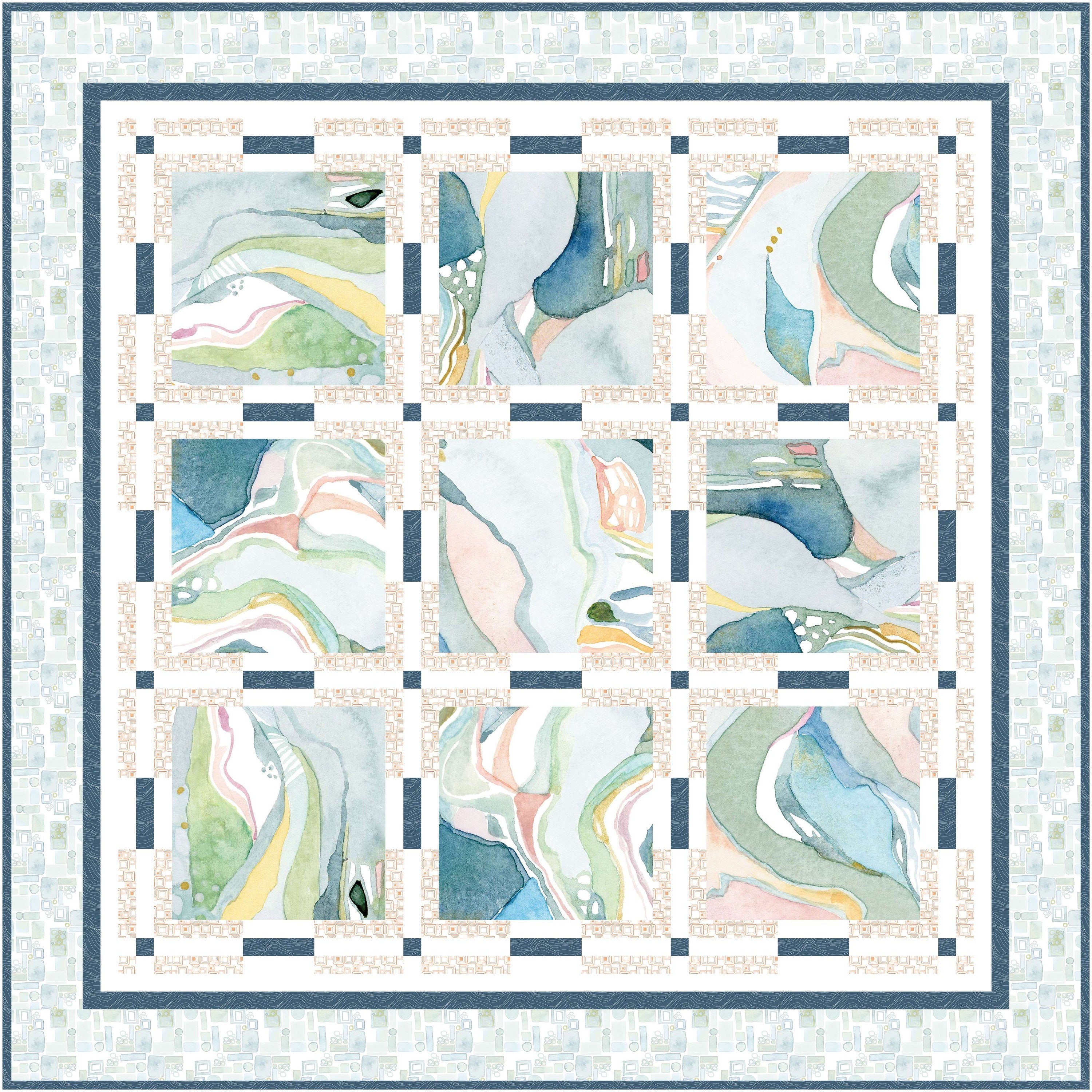 Beach Pebbles Recolorized for Natural Affinity (downloadable Digital ...