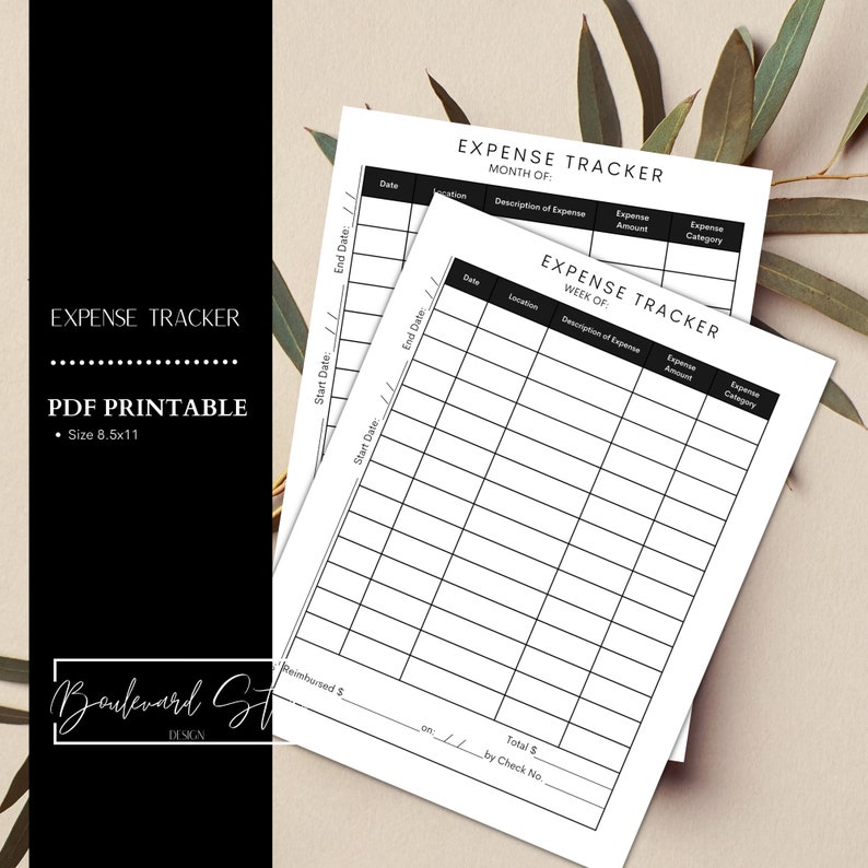 Receipt Organizer/ Expense Envelopes/record Expenses, Store Receipts ...