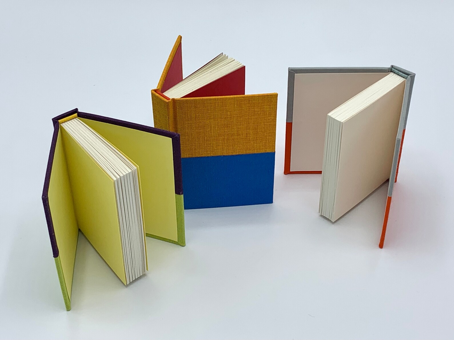 Handmade Hardcover Mini Pocket Notebook / Journal / Sketchbook With ...