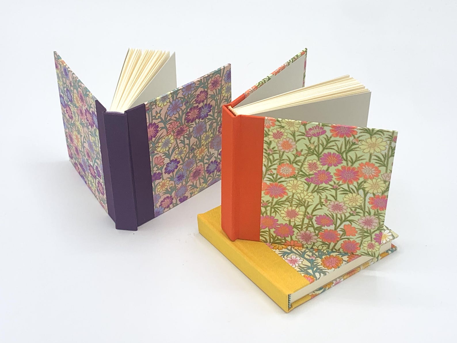 Small Square Hardcover Notebook/journal/sketchbook // 4.25" X 4.25 ...