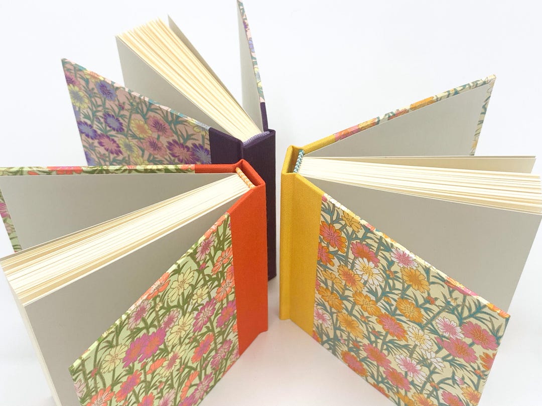 Small Square Hardcover Notebook/journal/sketchbook // 4.25" X 4.25 ...