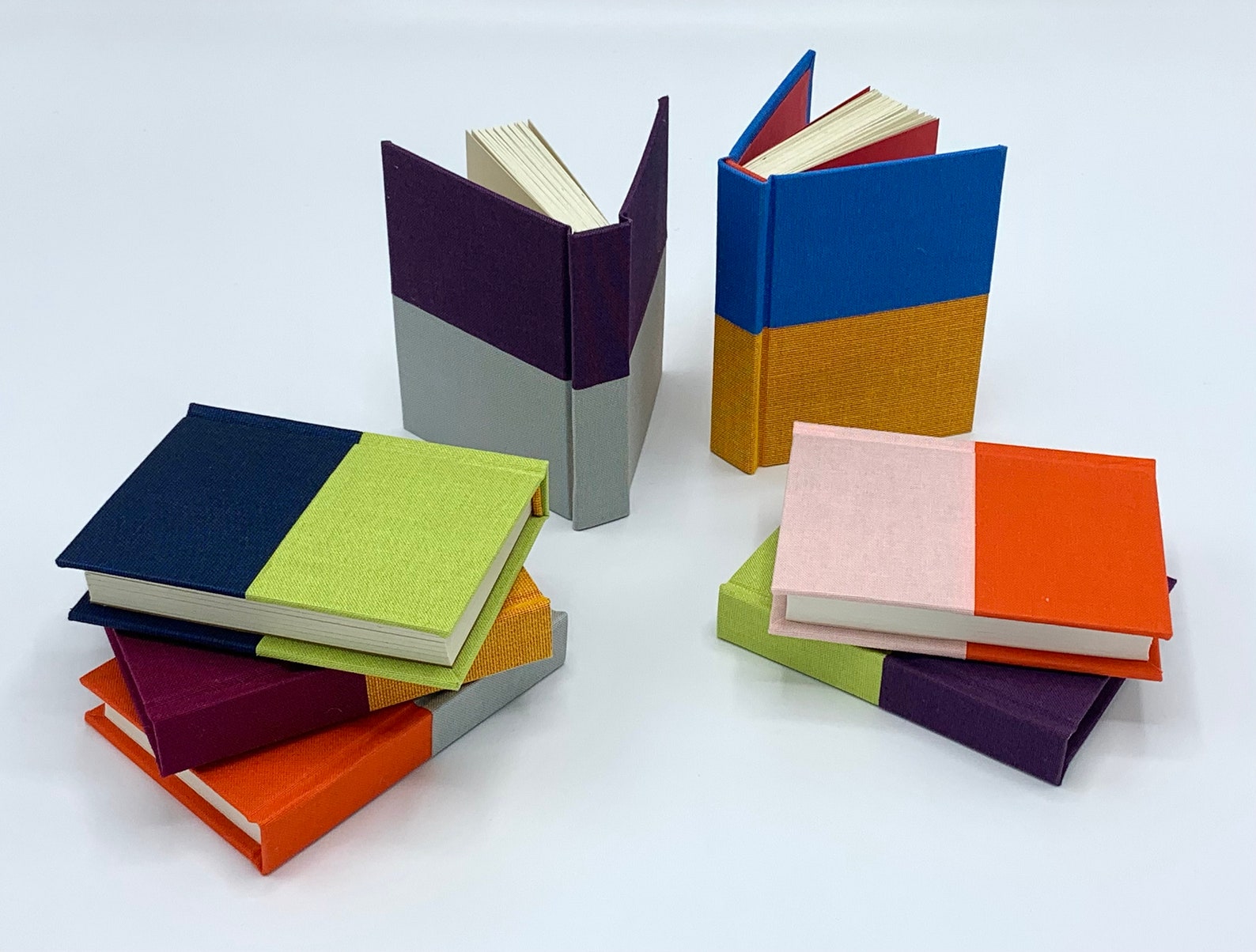 Handmade Hardcover Mini Pocket Notebook / Journal / Sketchbook With ...