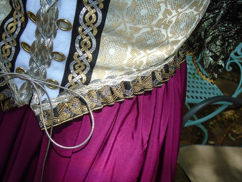 Ladies Corset, Renaissance , Festival , Fairy Medieval , Cosplay ...