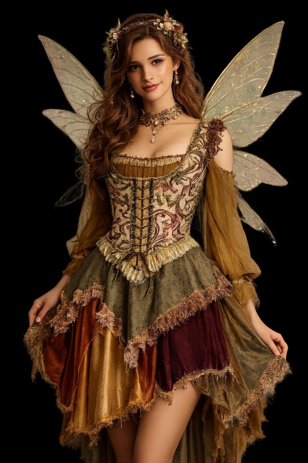 Adult Fairy Costume, Fantasy, Renaissance Festival, Cos Play, Dress Up ...