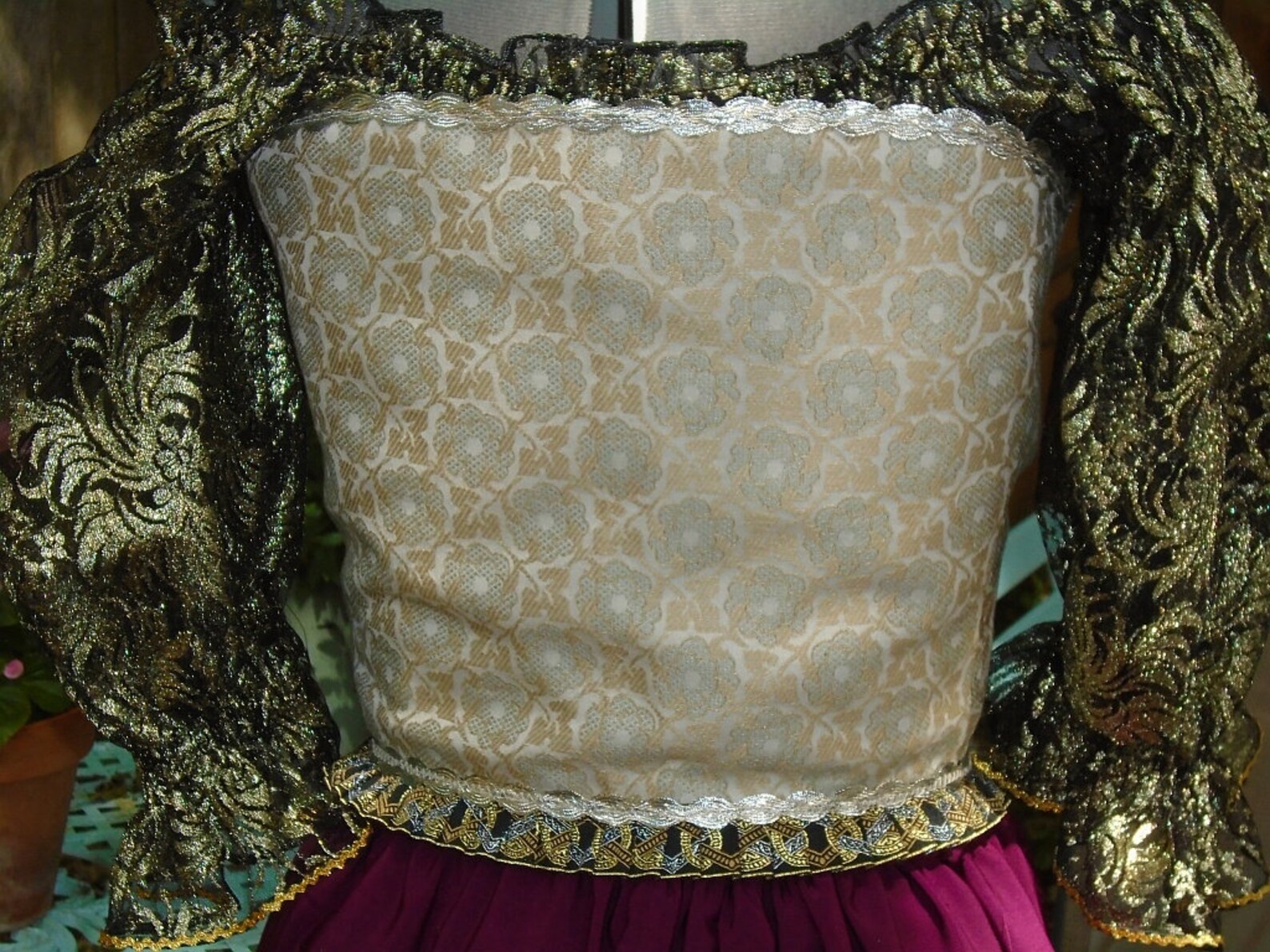 Ladies Corset, Renaissance , Festival , Fairy Medieval , Cosplay ...