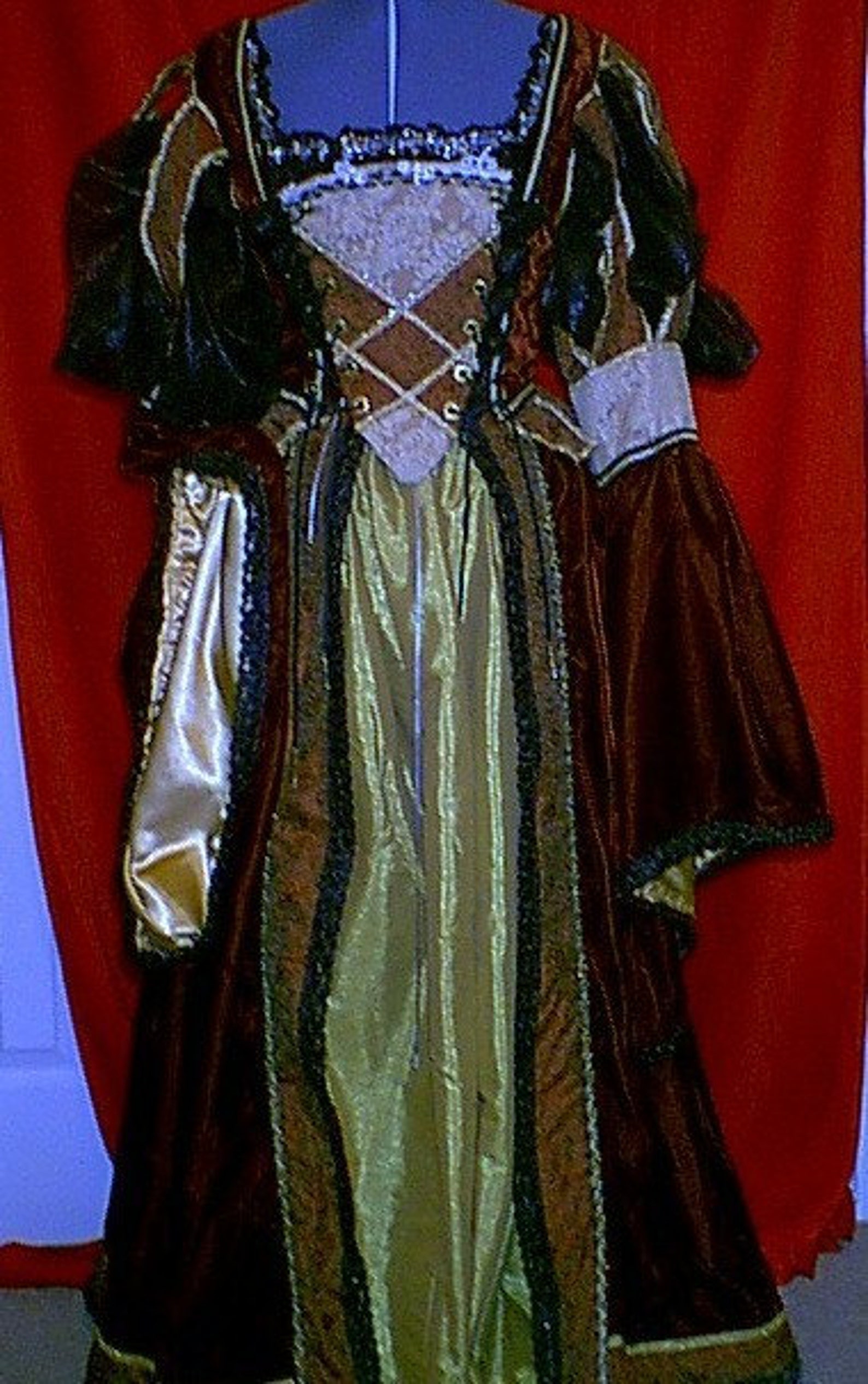 Ladies Renaissance Dress, Renaissance Costume, Gown, Princess ...