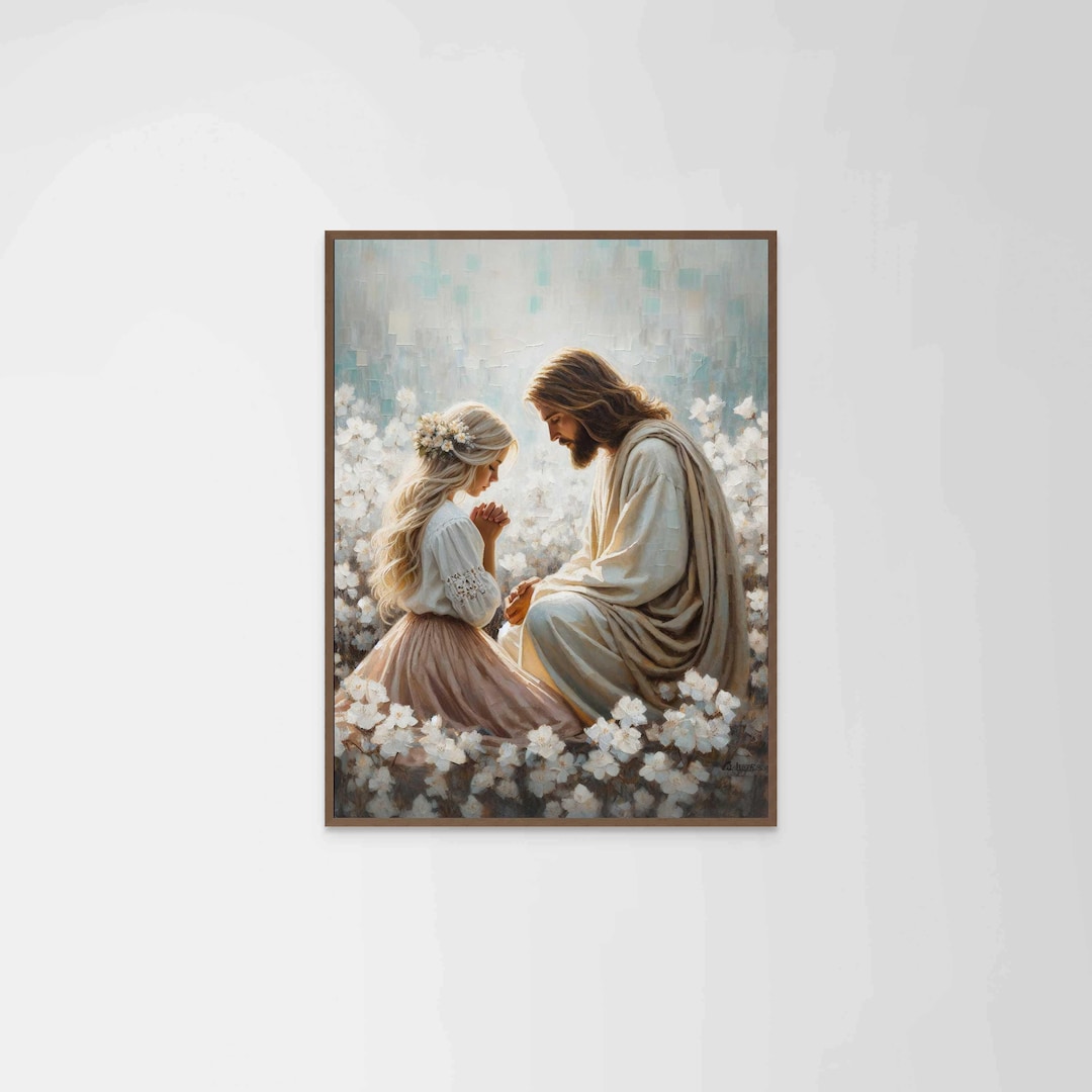 Know Him, Modern Christian Art, Jesus and Girl, Jesus Art, LDS Painting ...