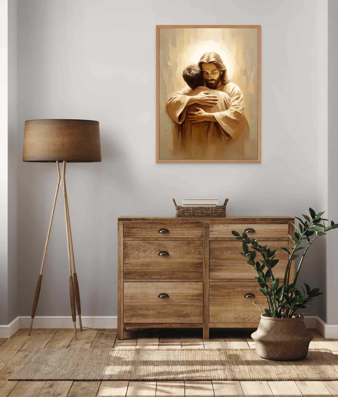 Loved and Accepted, Christian Art, Jesus and Man, Picture of Jesus ...