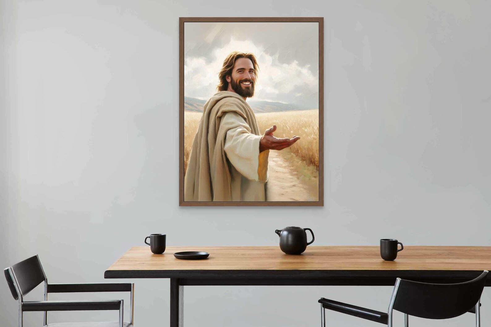 Divine Invitation, Modern Christian Art, Christ Poster, Jesus Picture ...