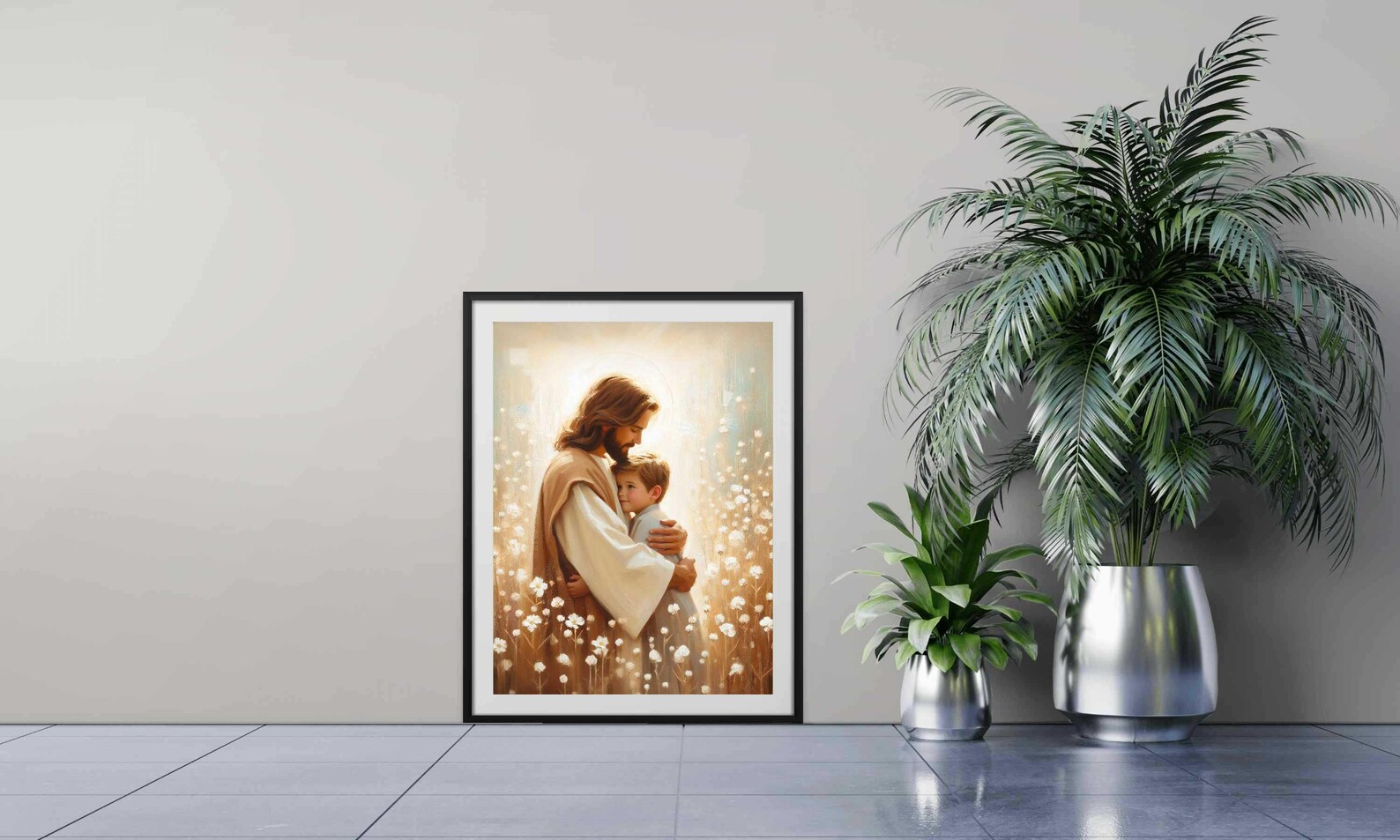 Honest Love, Christian Art, Jesus With Boy, Jesus Wall Art, LDS Art ...