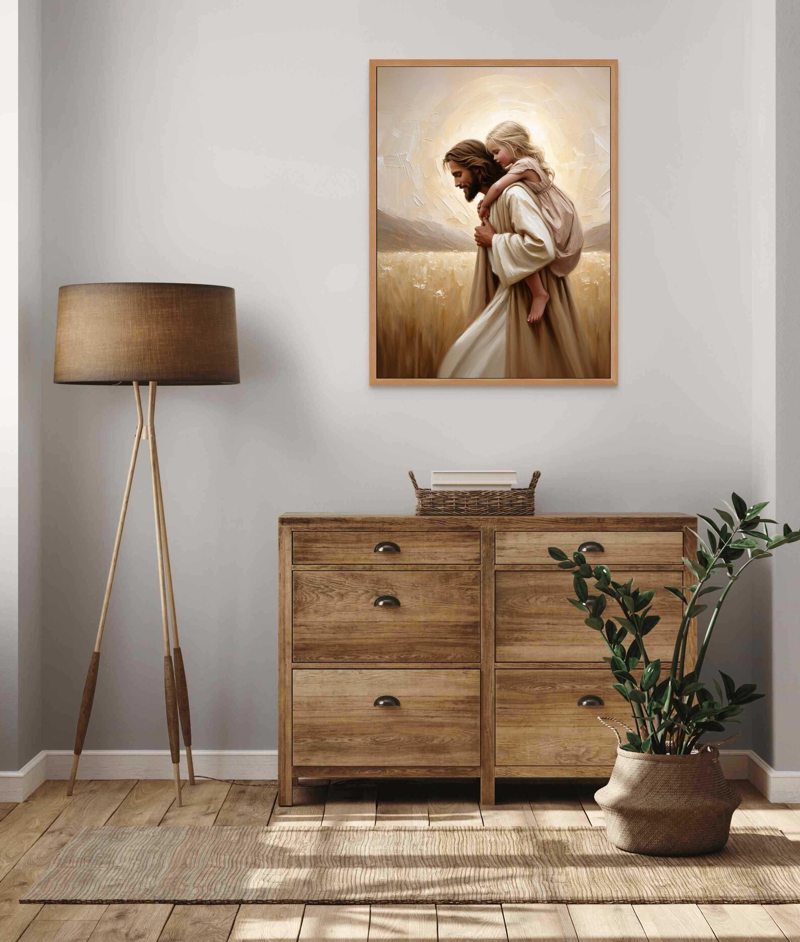 On His Shoulders, Christian Art, Jesus With Girl, Picture of Jesus, LDS ...