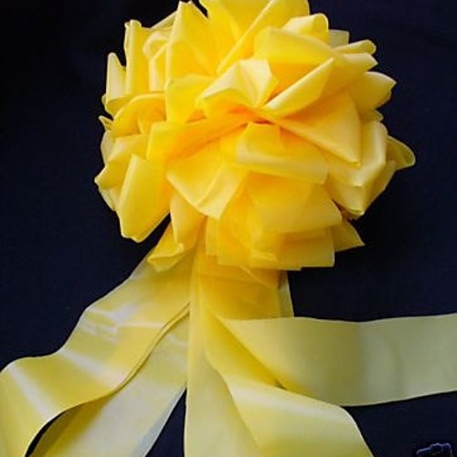 YELLOW RIBBON Deployment BOW Weatherproof for the Troops - Etsy