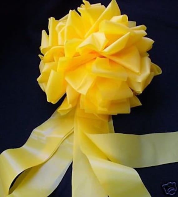 YELLOW RIBBON BOW Weatherproof for the Troops | Etsy