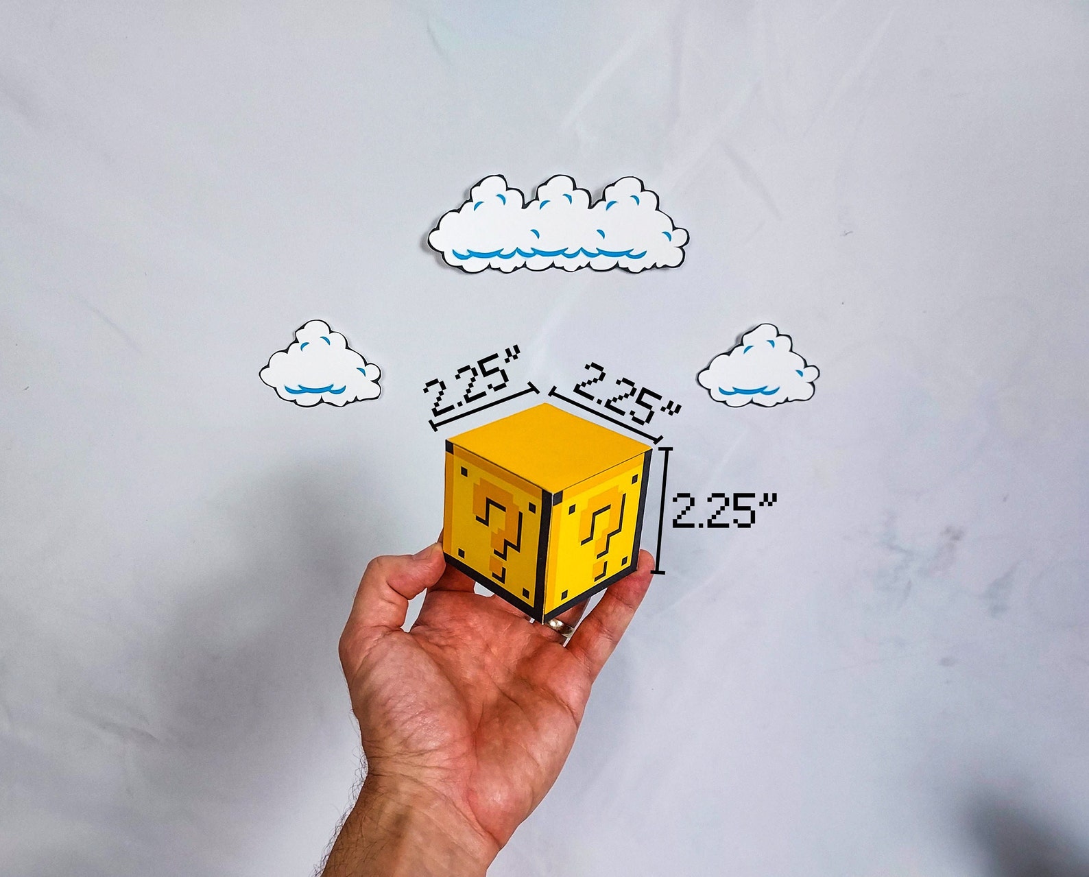 Video Game Themed 3D Decorations: DIY Printable PDF - Etsy
