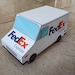 Delivery Truck Party Decoration and Favor Box: DIY Printable PDF With ...
