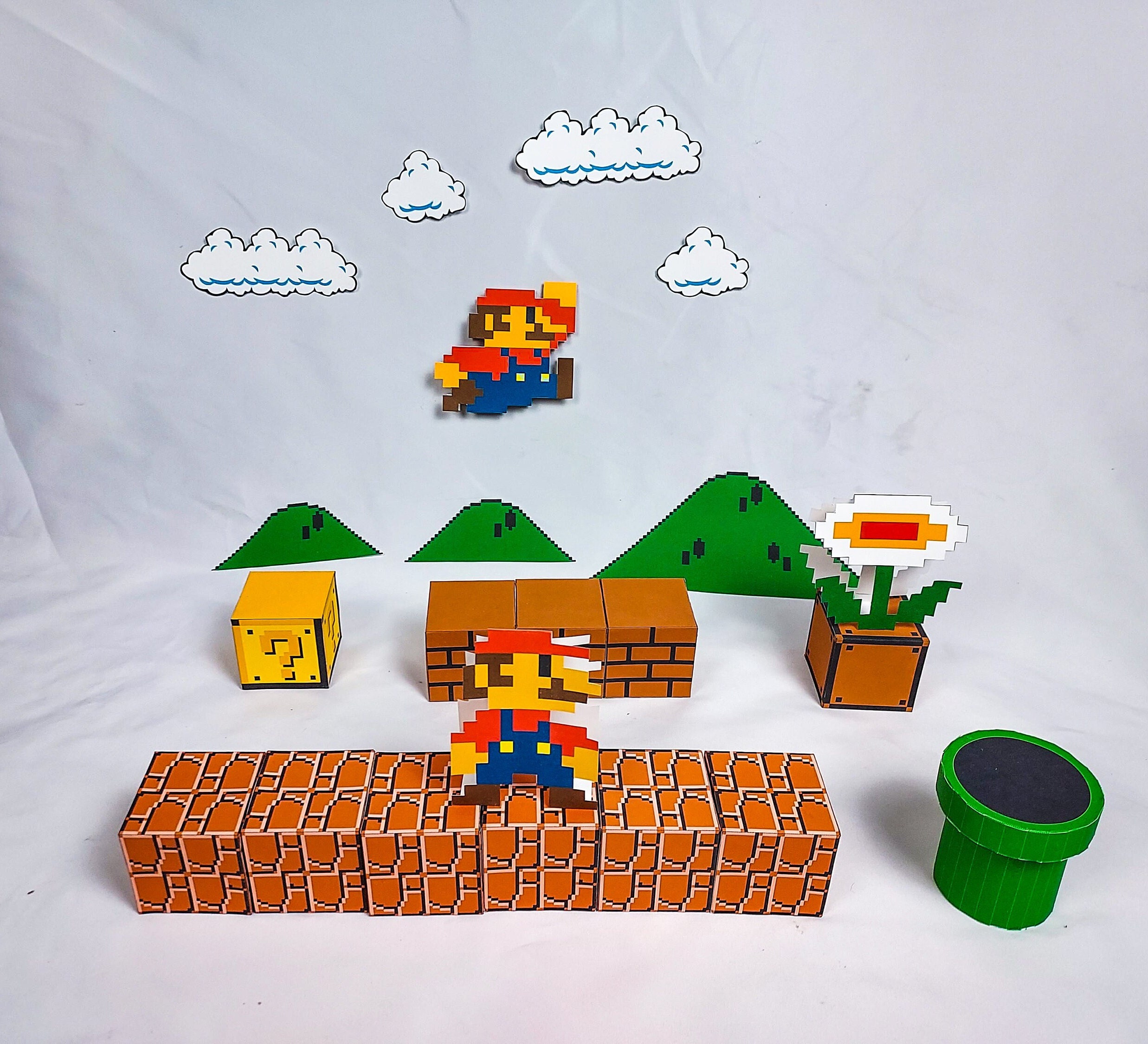 Video Game Themed 3D Decorations: DIY Printable PDF - Etsy