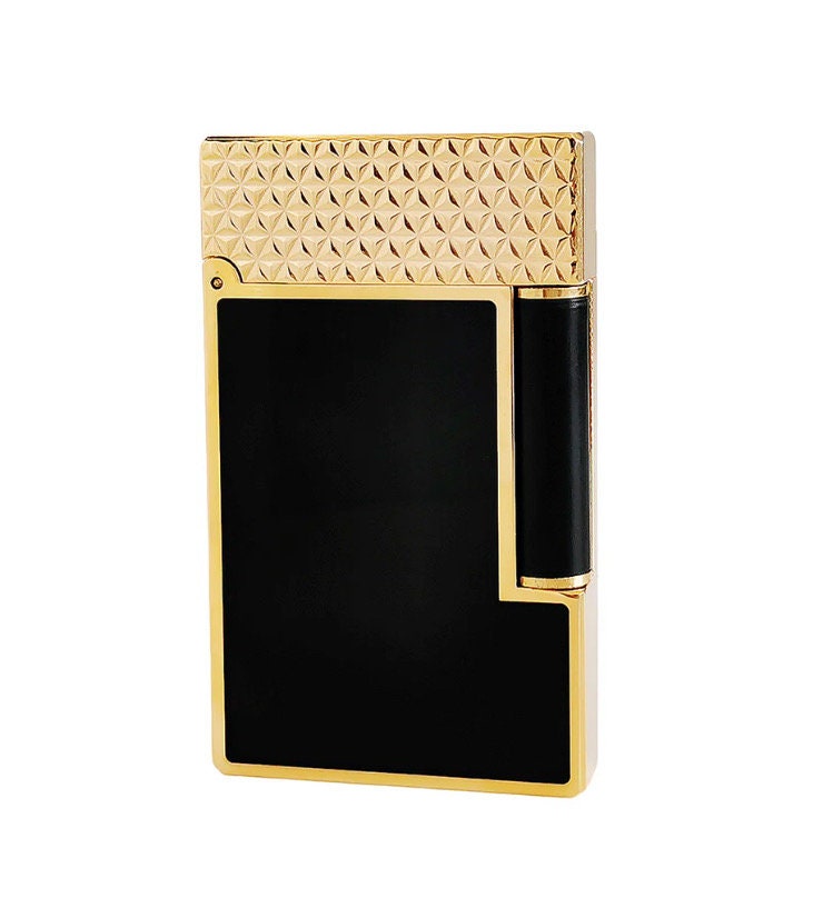 S.T Dupont Lighter Diamond Head Black Lacquer Vintage Replica, Cigar ...