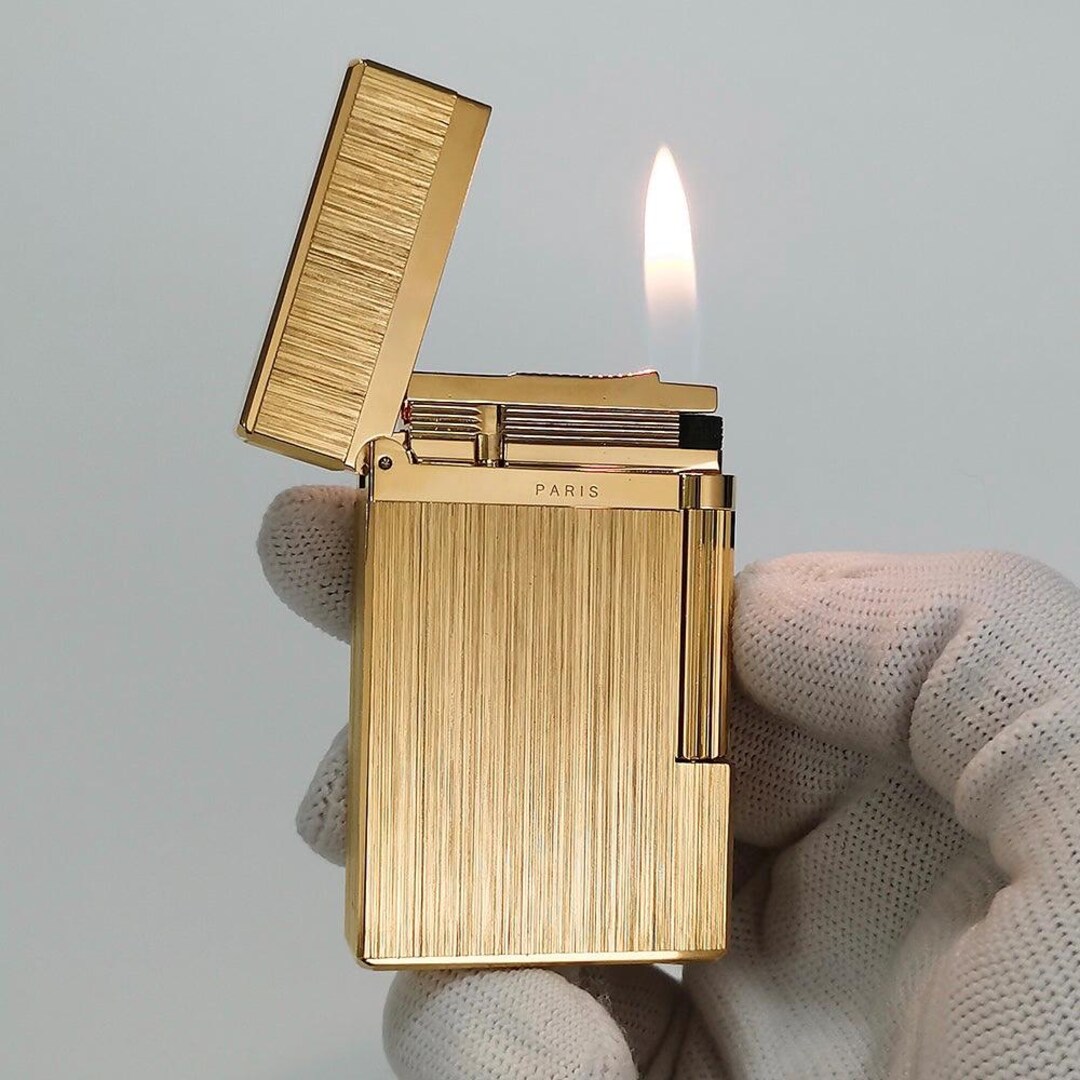Luxury Lighter, Dupont Lighter Style, Double Flame Lighter, Brass ...