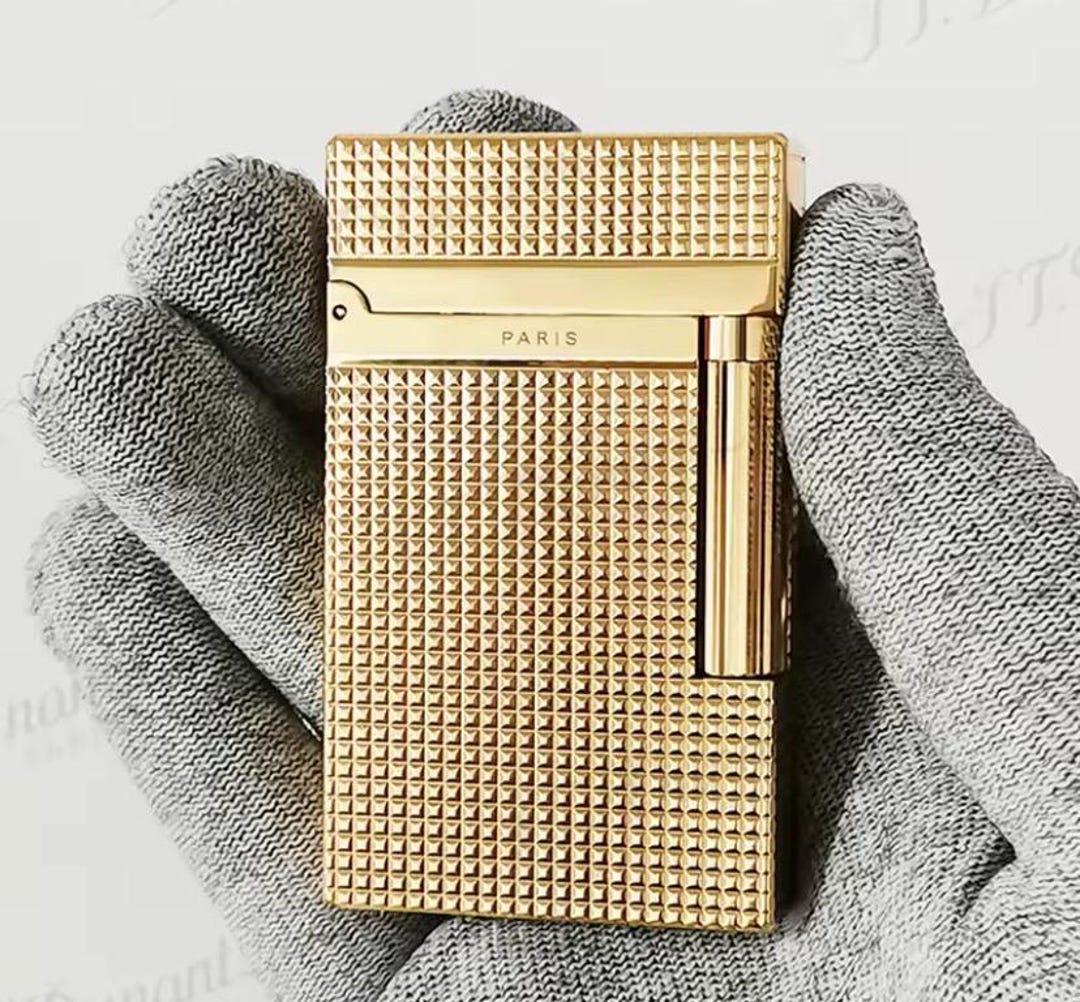 Luxury Lighter, Dupont Lighter Style, Soft Flame Lighter, Brass Lighter ...
