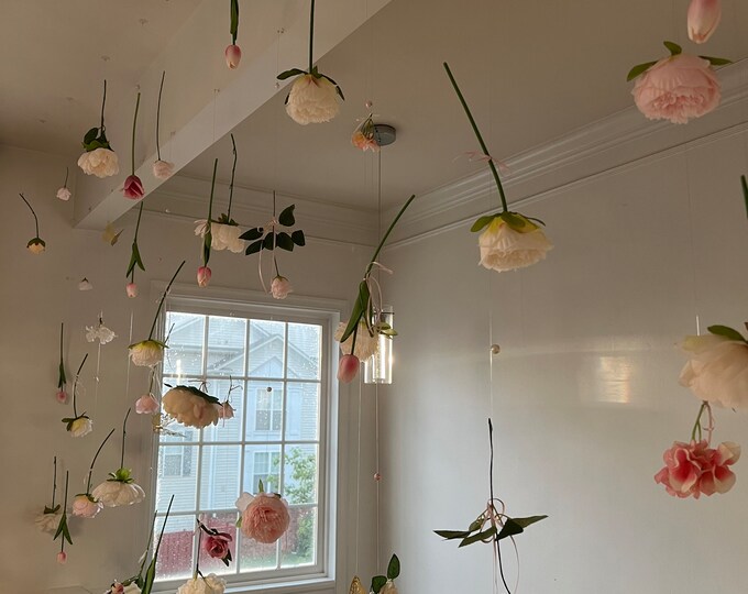 Floating Flowers - Etsy