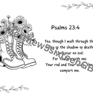 PSALMS 5 Colouring Pages, Instant Downloads, Psalms for Colouring ...