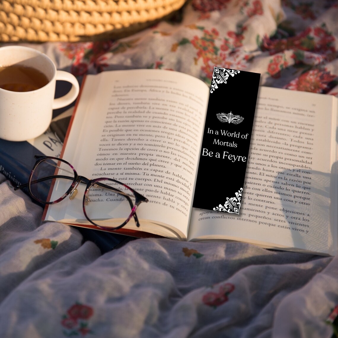 ACOTAR Printable Bookmarks Digital Download Book Lover Gift Bookish ...