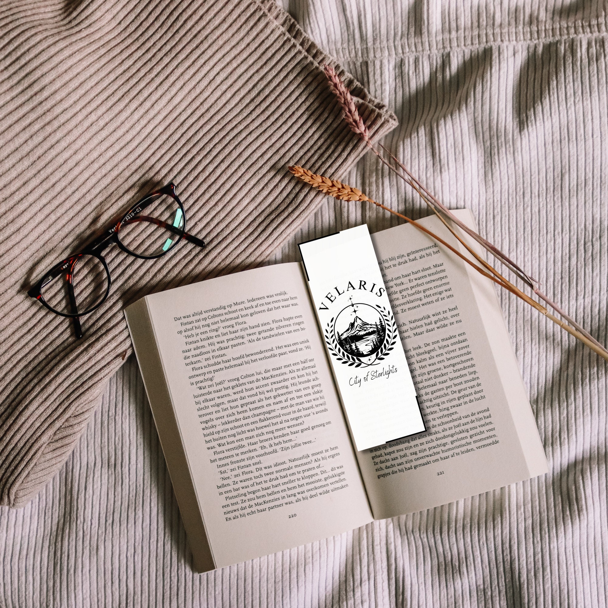 ACOTAR Printable Bookmarks Digital Download Book Lover Gift Bookish ...