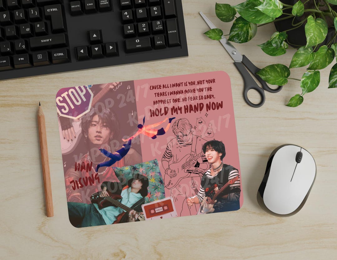 STRAY KIDS Inspired Han K-pop Mouse Pad, Skz,kpop Bias Photo, STAY ...