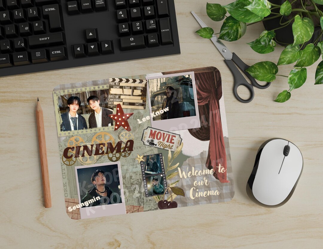 STRAY KIDS Inspired Seungmin K-pop Mouse Pad, Skz,kpop Bias Photo, STAY ...