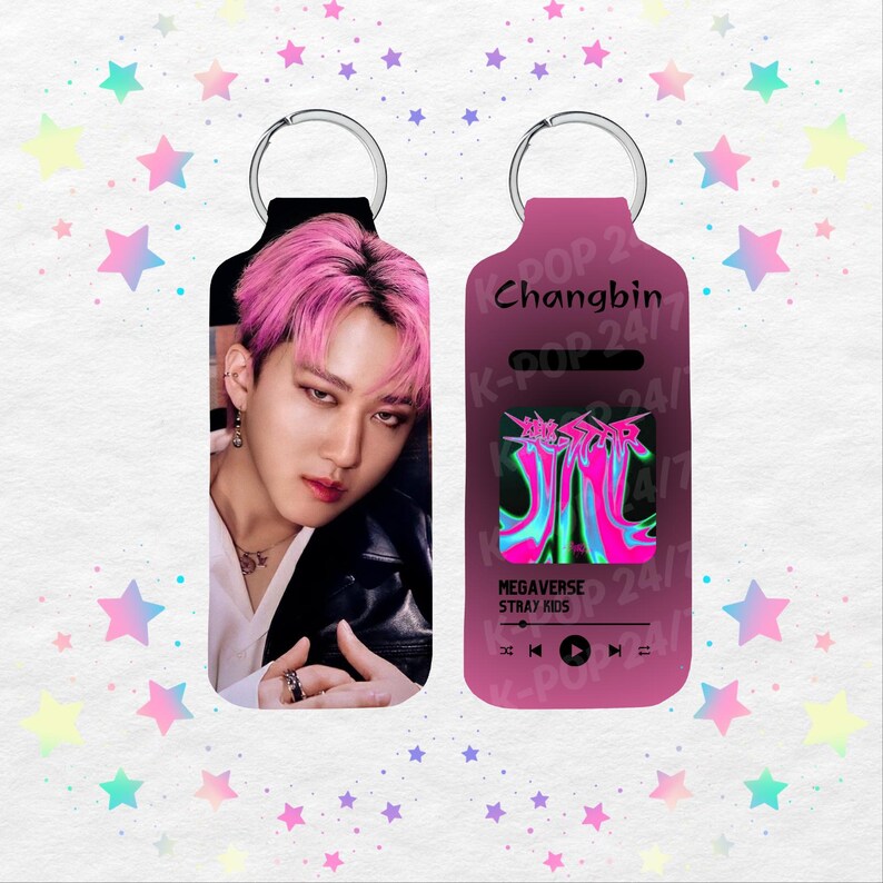 Stray Kids Changbin K-pop Lip Balm Holder Keychain/chapstick Holder K ...