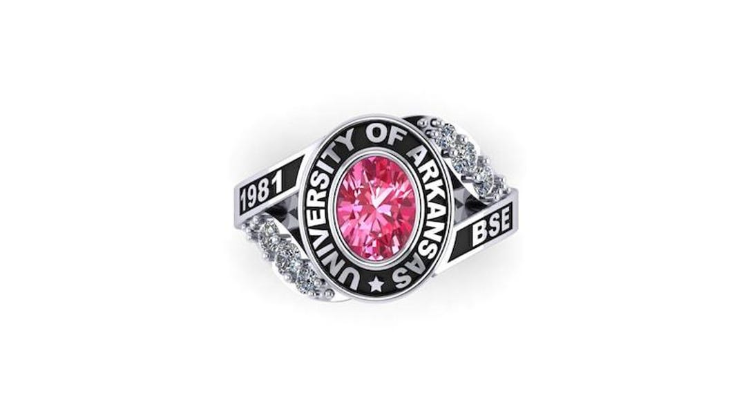 2026 Graduation Class Ring With Customized Engravements, Custom ...
