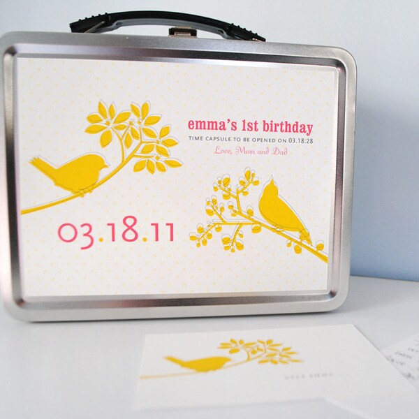 1st Birthday Time Capsule Box - Etsy