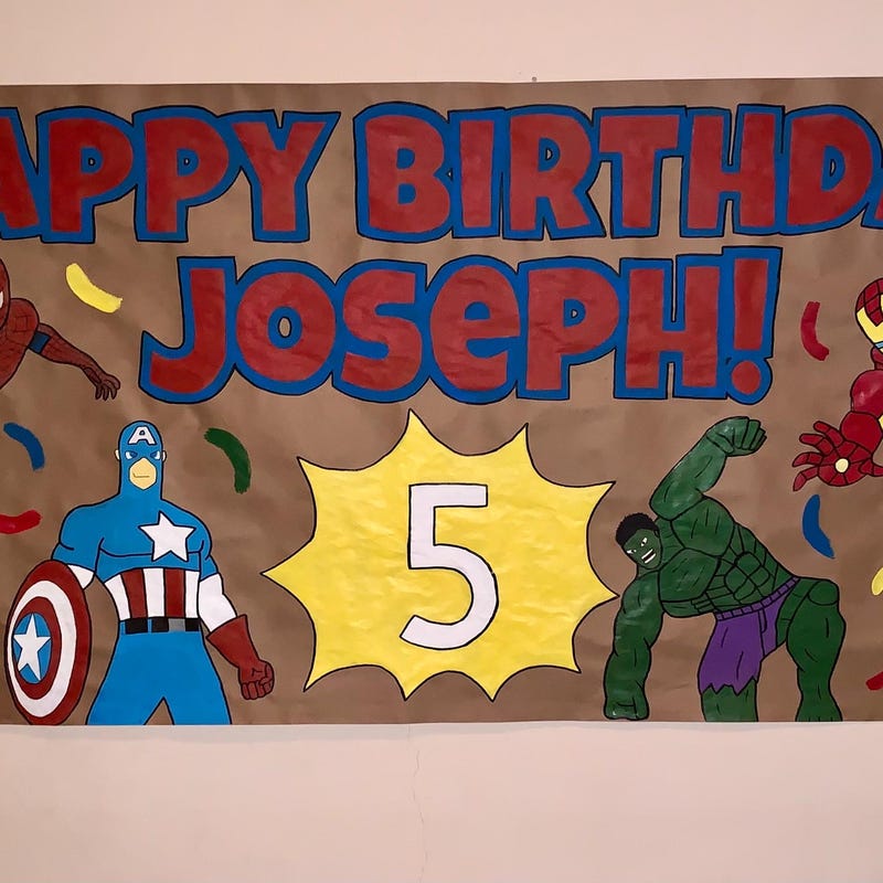 Power Rangers Banner - Etsy