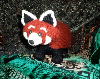 Red Panda Pattern - Etsy