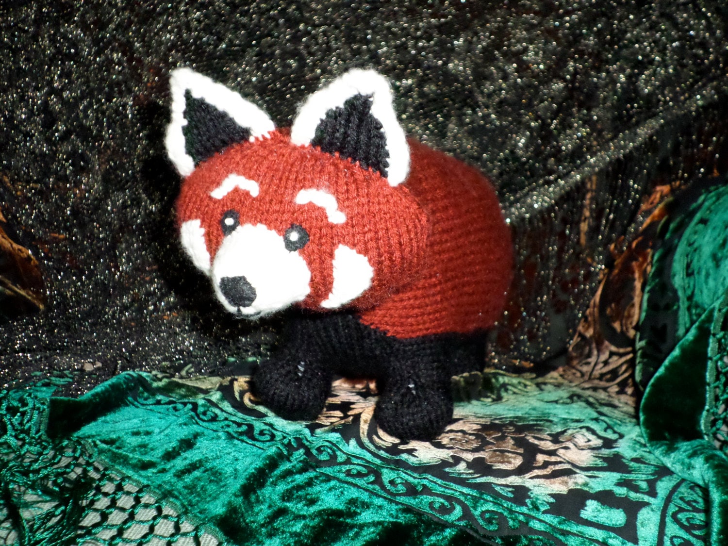 Cutest Anywhere Red Panda Knit Pattern - Etsy