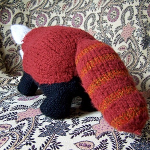 Cutest Anywhere Red Panda Knit Pattern - Etsy
